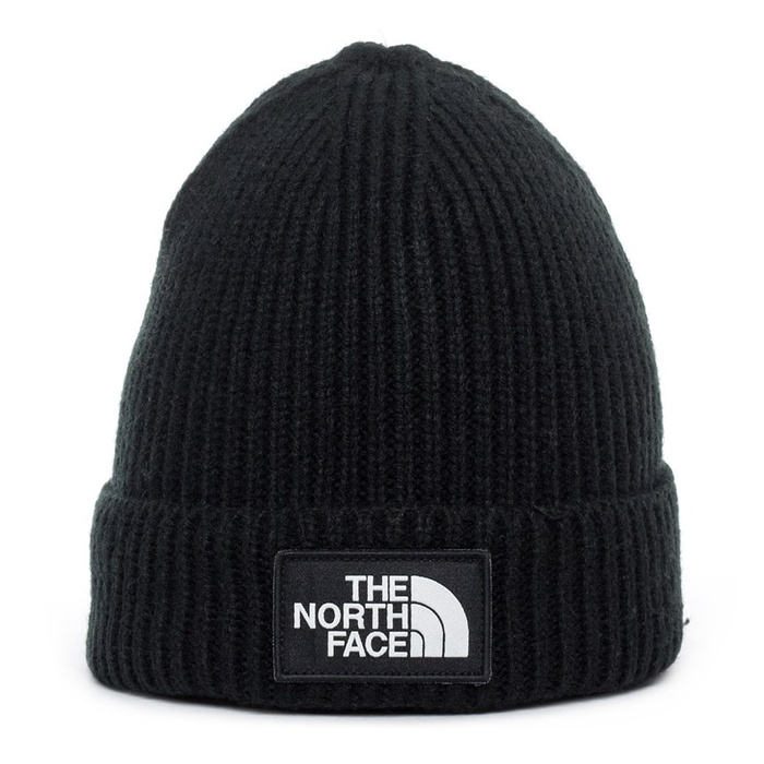 TNF Logo Box Cuf Beanie tnf black (T93FJXJK3) Black | CLOTHES ...