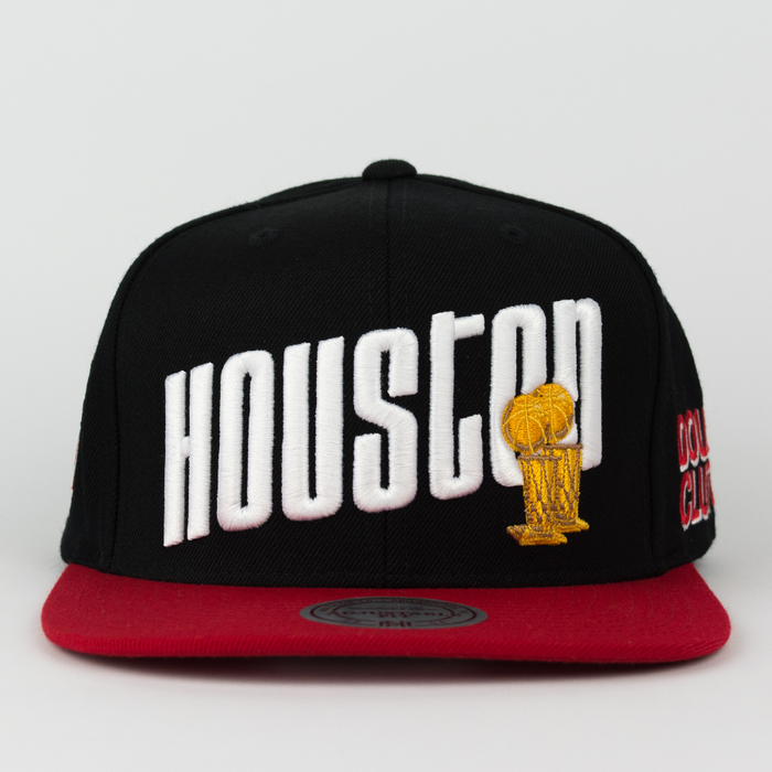 Mitchell and Ness Houston Rockets snapback Championship Pack red (VP06Z ...