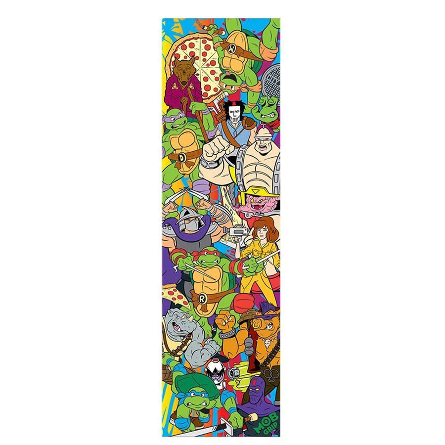 Griptape Mob Grip Turtles Sticker TMNT Crew | SKATEBOARDING \ GRIPATE ...