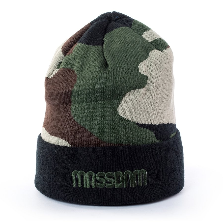 Mass Denim beanie Half Camo Beanie woodland camo | CLOTHES & ACCESORIES ...