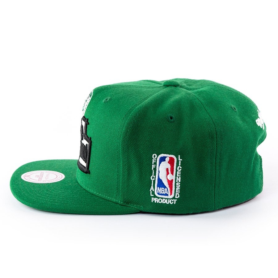 Mitchell and Ness snapback I Love This Team Boston Celtics green Boston ...