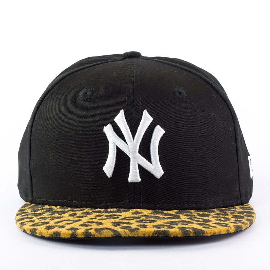 New Era snapback New York Yankees Leo Vize Snap black / leopard 9FIFTY ...