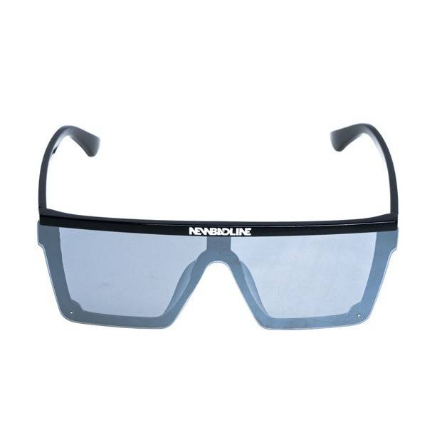 NewBadLine sunglasses Flexi Polarized black / flash grey - mirror Black ...