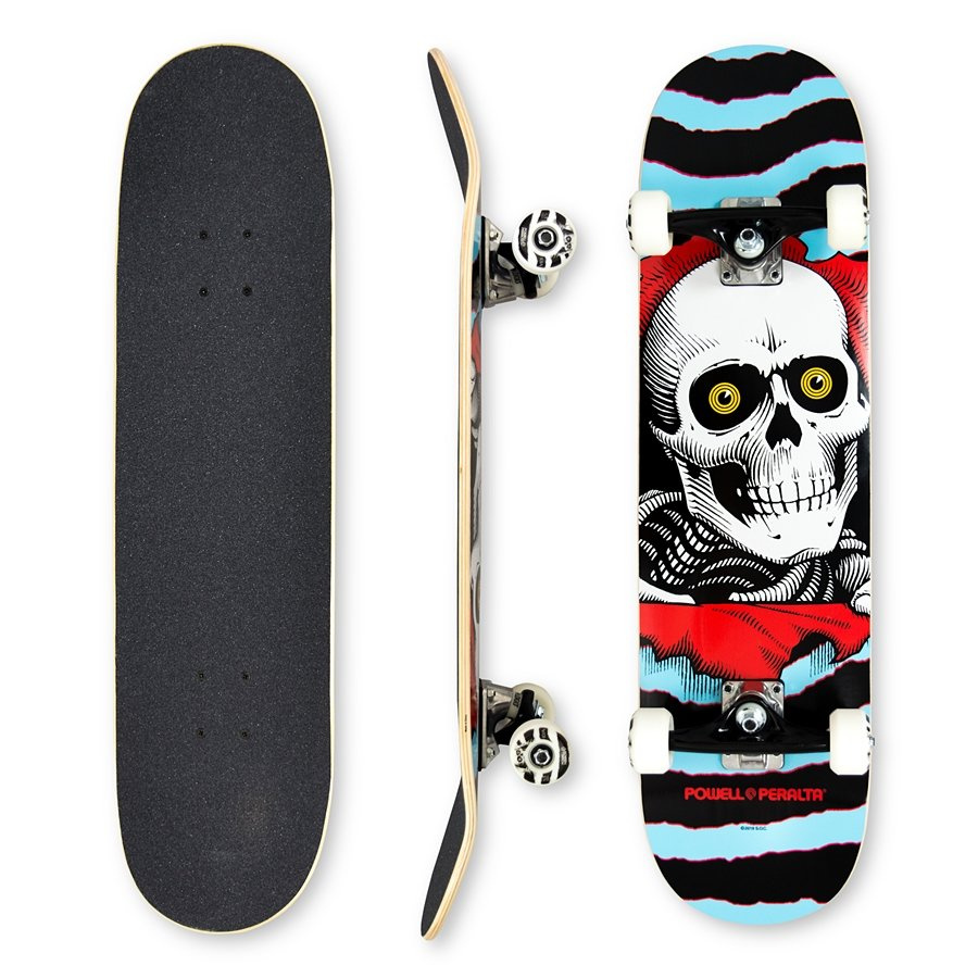Skateboard Powell Peralta® skateboard Ripper Off One light blue 8.0 ...