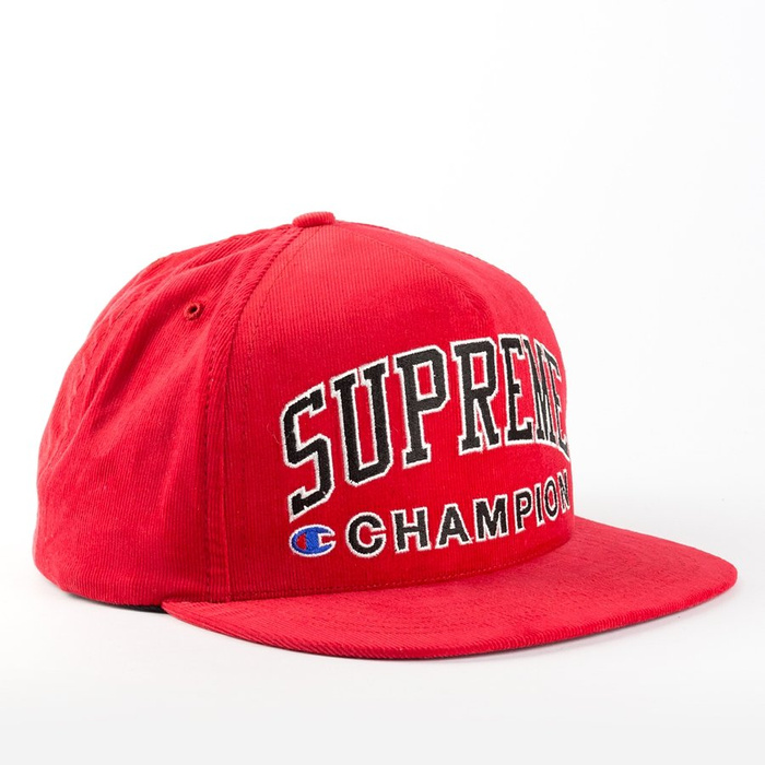 Supreme x Champion snapback red Red | CLOTHES & ACCESORIES \ Caps ...