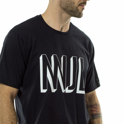 NNJL t-shirt 3D NNJL Logo black Black / White | CLOTHES & ACCESORIES ...