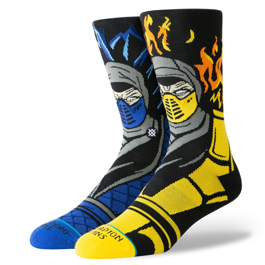 Stance socks Sub Zero vs Scorpion multicolor | CLOTHES & ACCESORIES ...