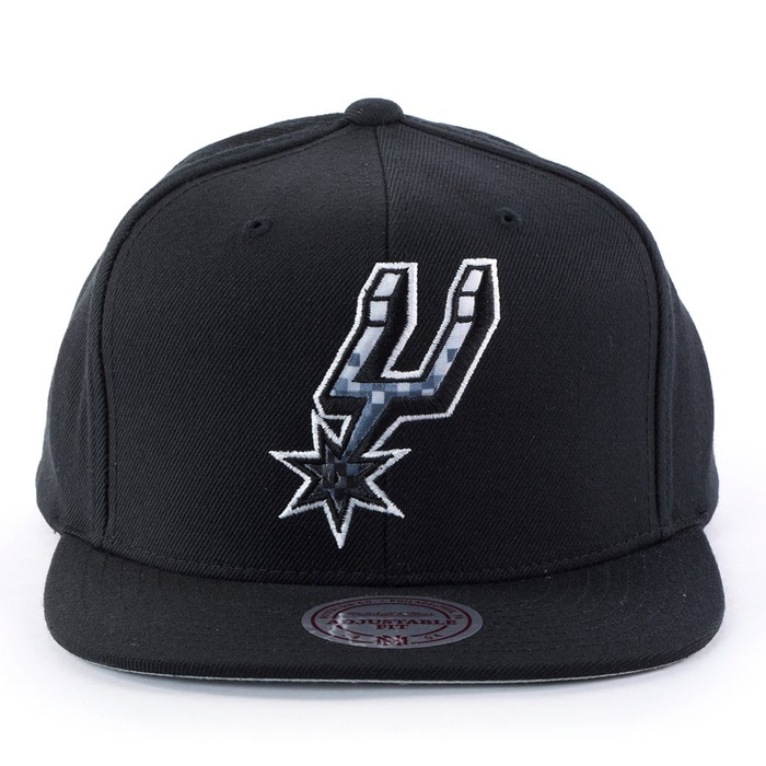 Mitchell and Ness snapback Easy Three Digital XL San Antonio Spurs ...