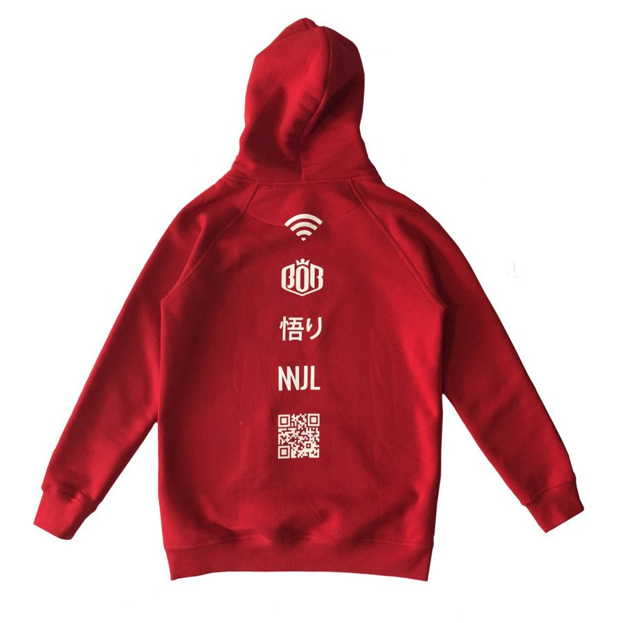 NNJL sweatshirt Classic NNJL Hoodie red Red | CLOTHES & ACCESORIES ...