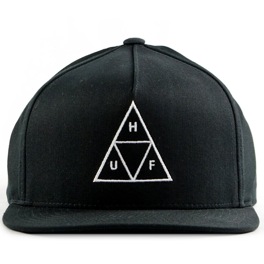 HUF snapback Essentials Triple Triangle black | CLOTHES & ACCESORIES ...