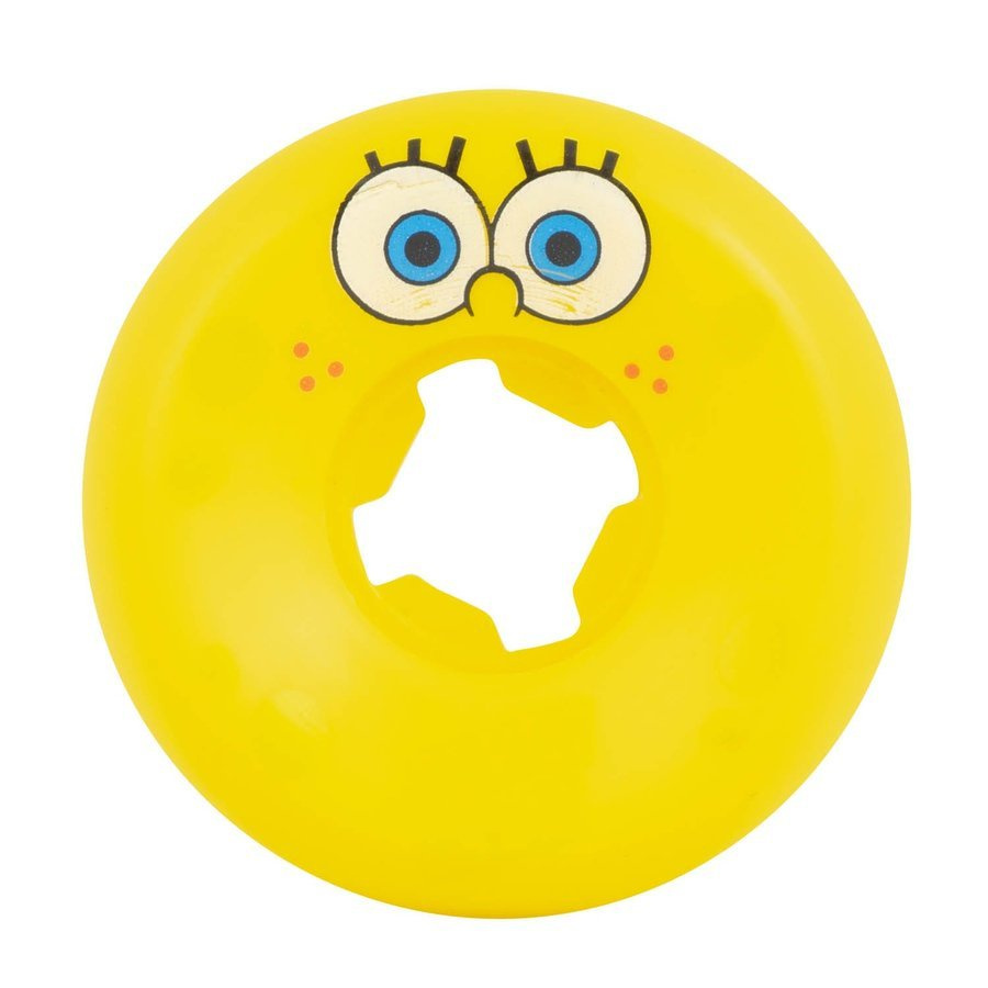 Santa Cruz wheels Facer Spongebob™ 97A yellow 4szt. (53mm ...