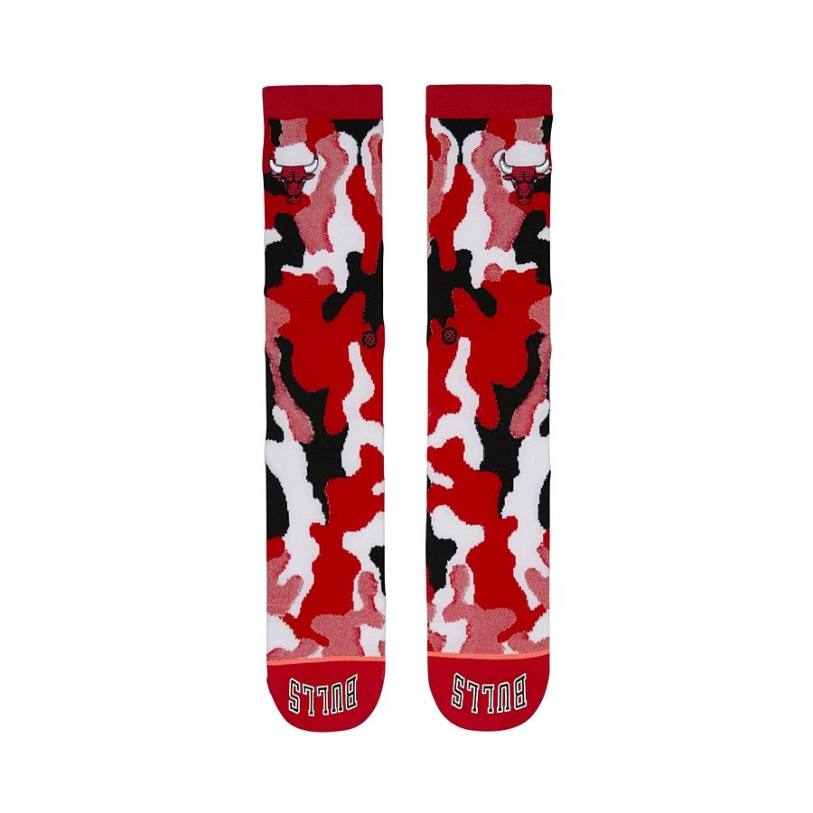 Stance socks NBA Arena Bulls Crew WMNS red Chicago Bulls | BASKETBALL ...