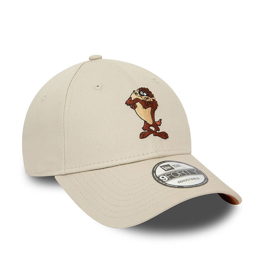 New Era cap 9FORTY Strapback Warner Brothers Looney Tunes Taz cream Taz ...