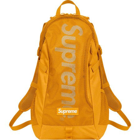 Supreme Backpack SS20 gold Yellow | AKCESORIA I DODATKI \ Backpacks ...