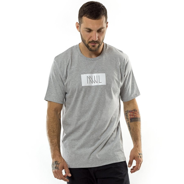 Koszulka męska NNJL t-shirt NNJL Logo grey Grey Heather | ODZIEŻ ...