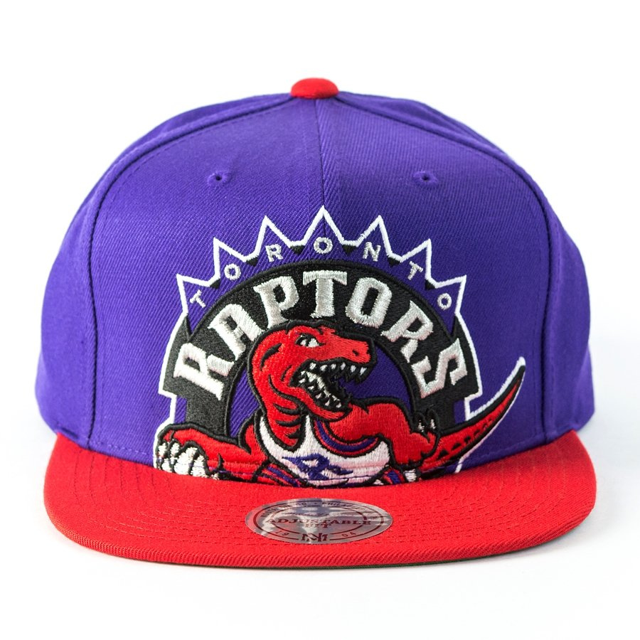 Czapka Mitchell and Ness snapback Cropped XL Logo Toronto Raptors ...