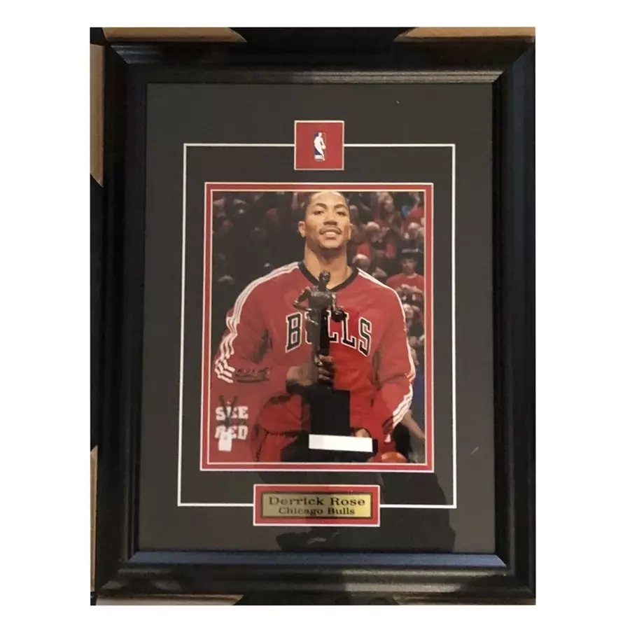 Derrick Rose MVP Chicago Bulls ramka kolekcjonerka o wymiarach 50 x 40 ...