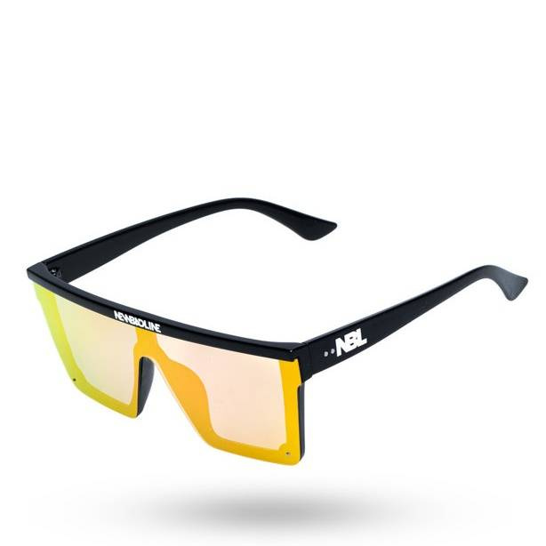 NewBadLine okulary przeciwsłoneczne Flexi Polarized black / flash pink ...