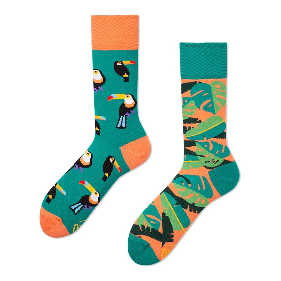 Skarpety Many Mornings socks Quarter Tropical Heat multicolor ...