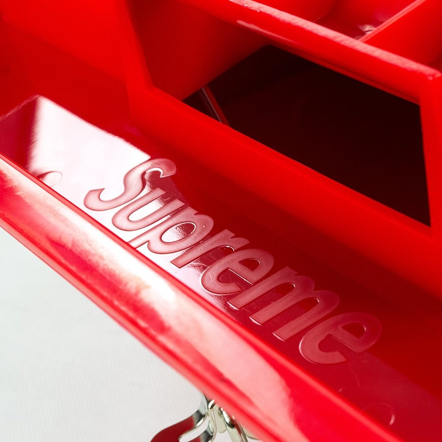Skrzynka narzędziowa Supreme Diamond Plate Tool Box red | ONA ...