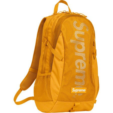 Plecak Supreme Backpack SS20 gold Yellow | ODZIEŻ I DODATKI \ Plecaki ...
